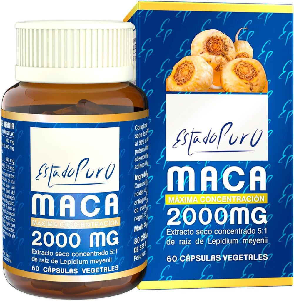 Maca en Cápsulas: Energía y Bienestar en cada Pastilla